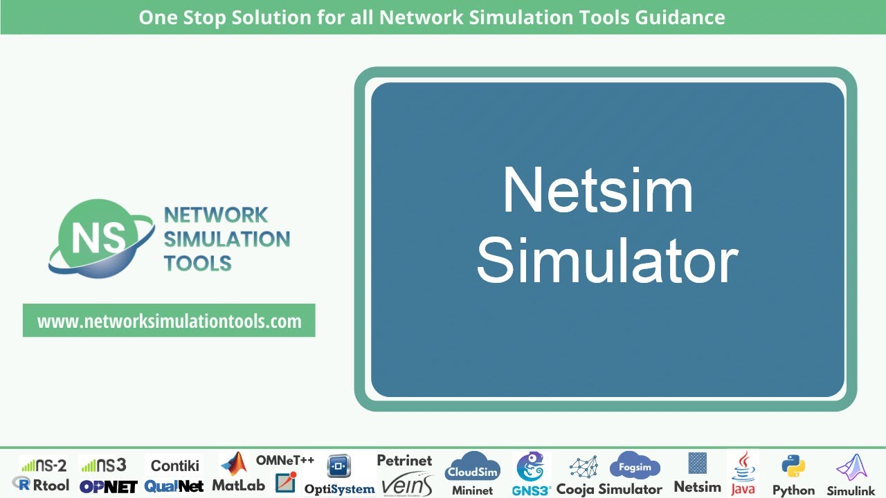 Netsim Simulator | Netsim Simulator Projects