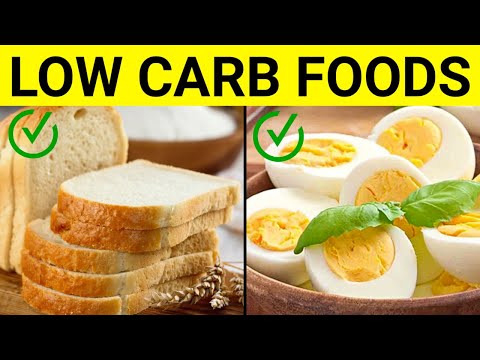 Low Carb : 15 Low Carb Foods You Need To Eat | ( Low Carb Diet ) | Carbs Food List