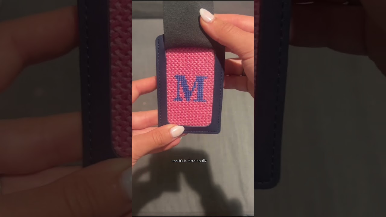 The luggage tag self-finishing tutorial is here