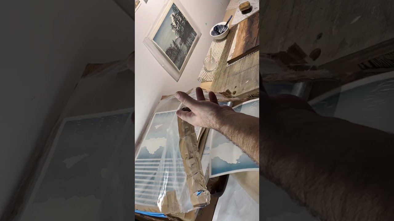 Mokuhanga Process: Woodblock Print