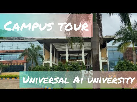 CAMPUS TOUR OF UNIVERSAL AI UNIVERSITY #mumbai#vlogging#karjat#university#college#fun#campus#campus