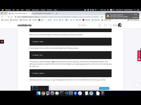 Step 2. Deploy React app builder