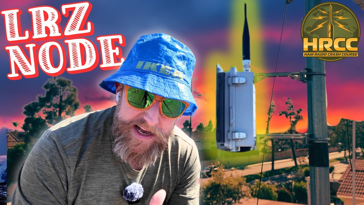 FINALLY Solar Meshtastic On My Roof!  LRZNode