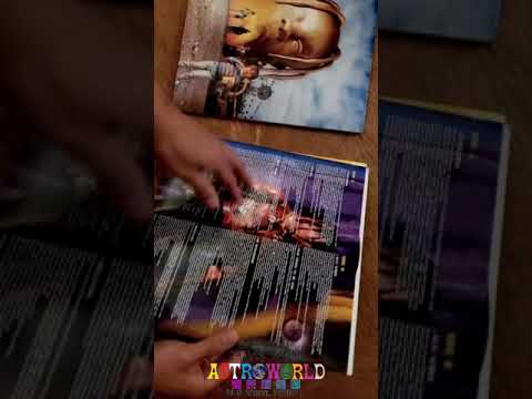 unboxing: Travi$ Scott "ASTROWORLD" 2LP Vinyl vs CD Ver. 2018年