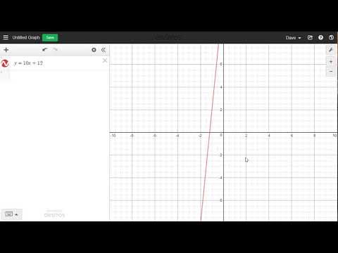 Graph a Line in Desmos
