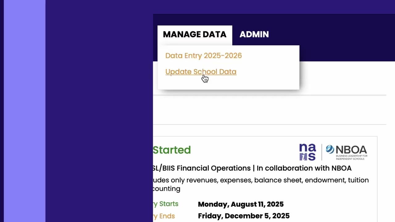 2025-2026 DASL Data Entry: Expenses and Other