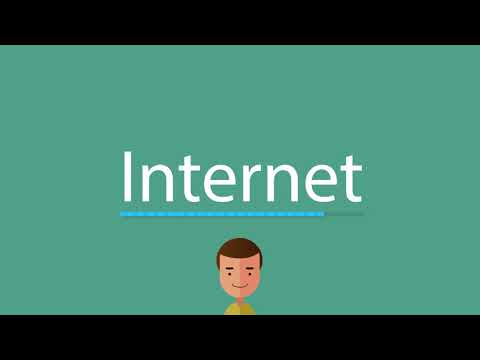 How to pronounce Internet