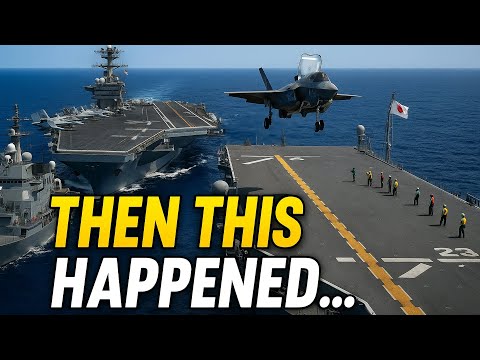 Finally! Japan’s New Carrier Met the US Navy in the Pacific – China Panic!