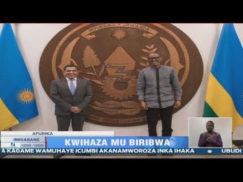 Perezida KAGAME yakiriye mu biro bye Minisitiri w’u Bwongereza ushinzwe Umuryango wa Commonwealth