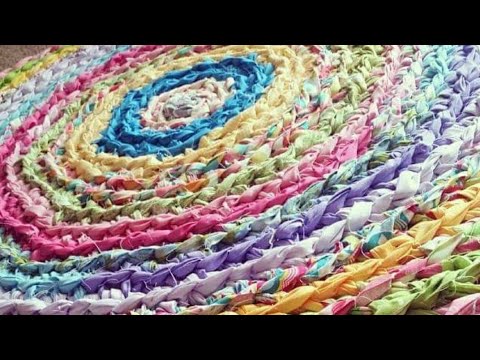 Easy Crochet Rag Rug Tutorial