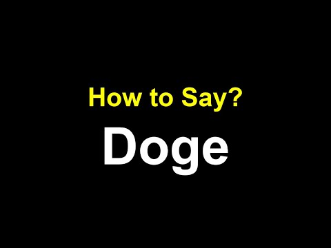How to Pronounce Doge β Correct Pronunciation