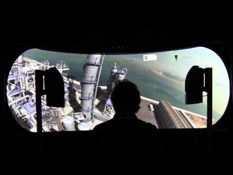 UAV Oil Refinery Flying Simulator WorldViz + Christie Digital