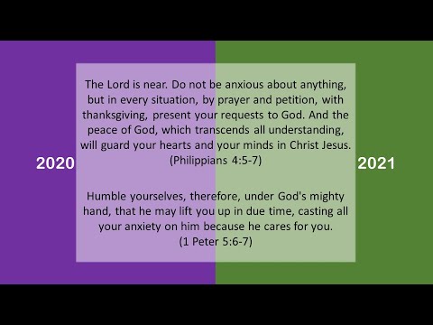 Prayers for 2020 and 2021 – Alan Bailyes