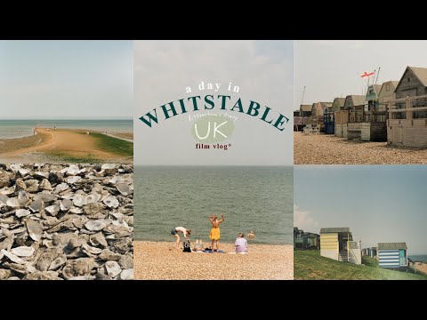Bitterchom's Diary : A day in Whitstable, an underrated seafront town🇬🇧 (film vlog📸)