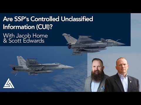 Are SSP's Controlled Unclassified Information (CUI)?