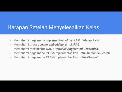 Kelas Online Full Stack Golang React: Integrasi AI LLM Bikin Supernote | BuildWithAngga