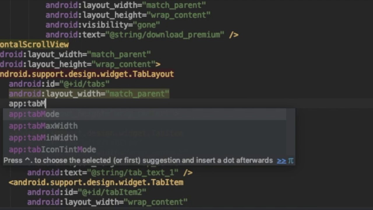 How to make TabLayout Scrollable - Android