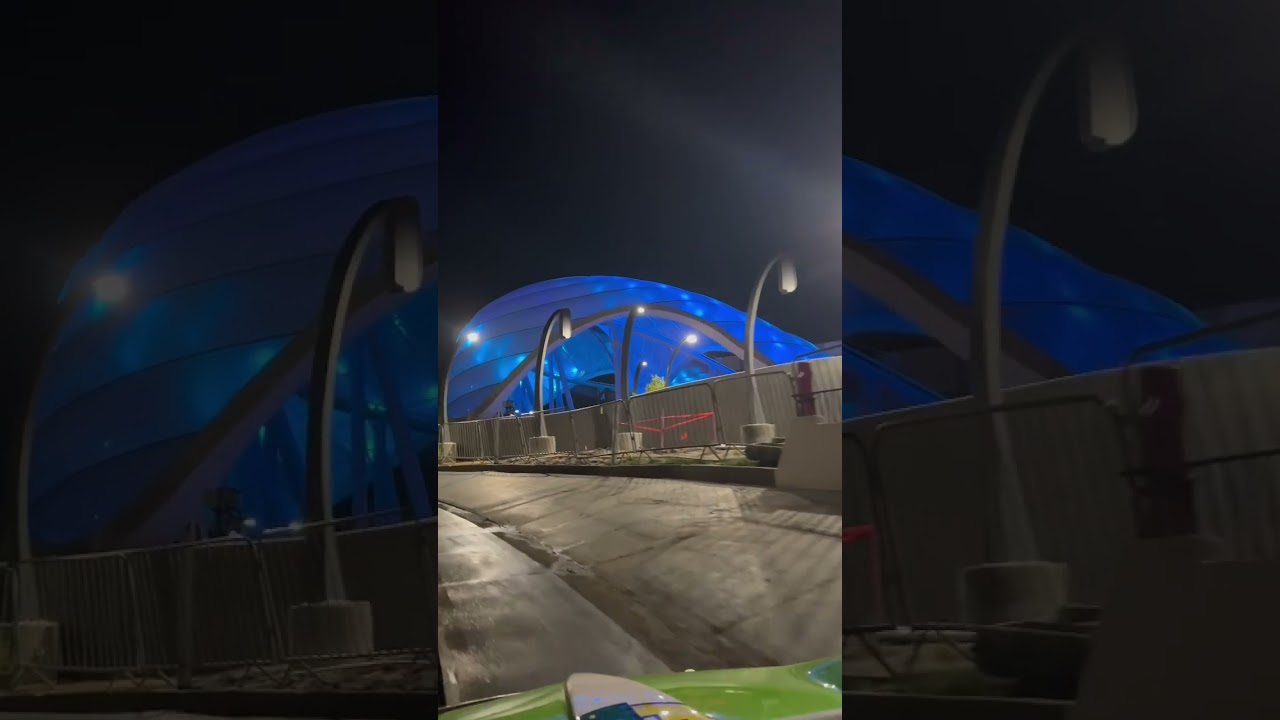 TRON Lightcycle / Run #pov #tron #testing #disney #magickingdom #lightcycle #coaster #themepark