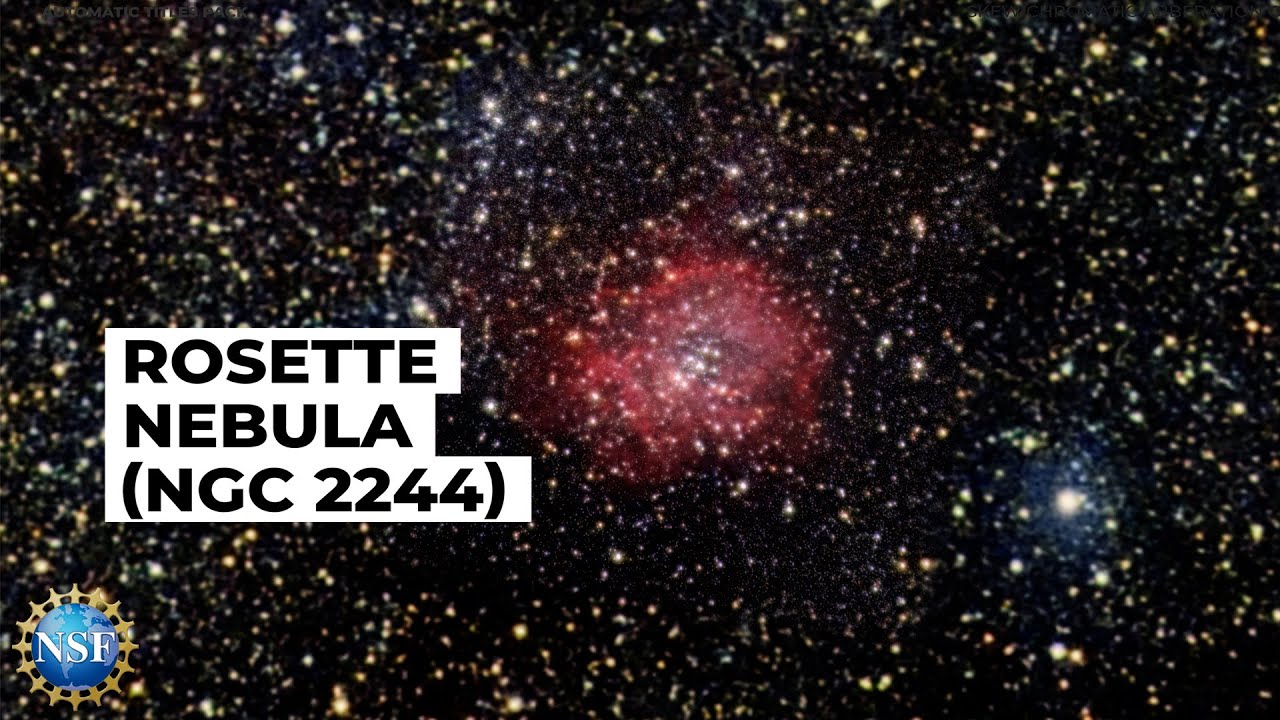 Zooming into the Rosette Nebula