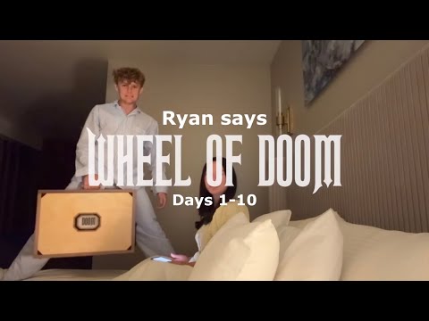 Ryan Trahan Says WHEEL OF DOOM (Days 1-10)