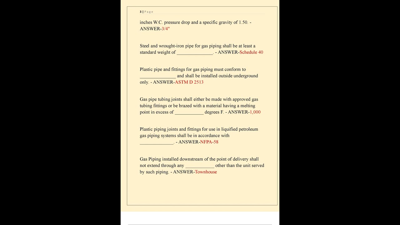 INTERNATIONAL FUEL GAS CODE EXAM NEWEST 2025 ACTUAL EXAM COMPLETE 200 QUESTIONS AND CORRECT DETAILED