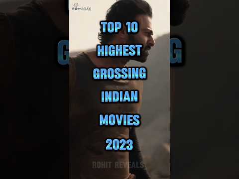 Top 10 Highest Grossing Indian Movies of 2023! Bollywood Blockbusters!
