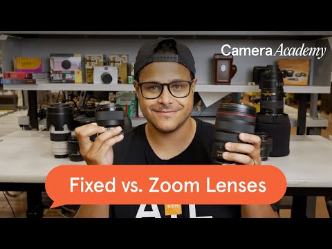 The difference between fixed and zoom lenses