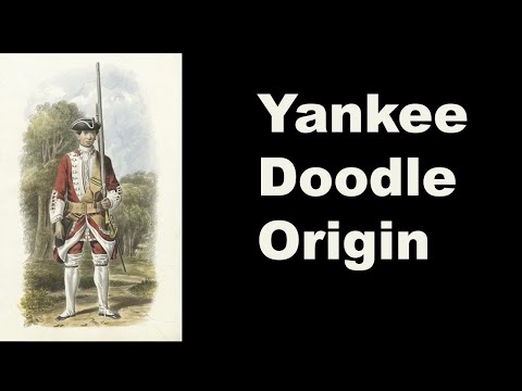 Origin of Yankee Doodle Dandy