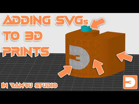 3D Printing SVGs in Bambu Studio