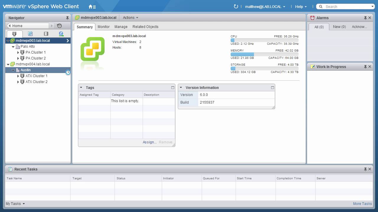 VMware vSphere 6.0, Creating a Content Library | vSphere