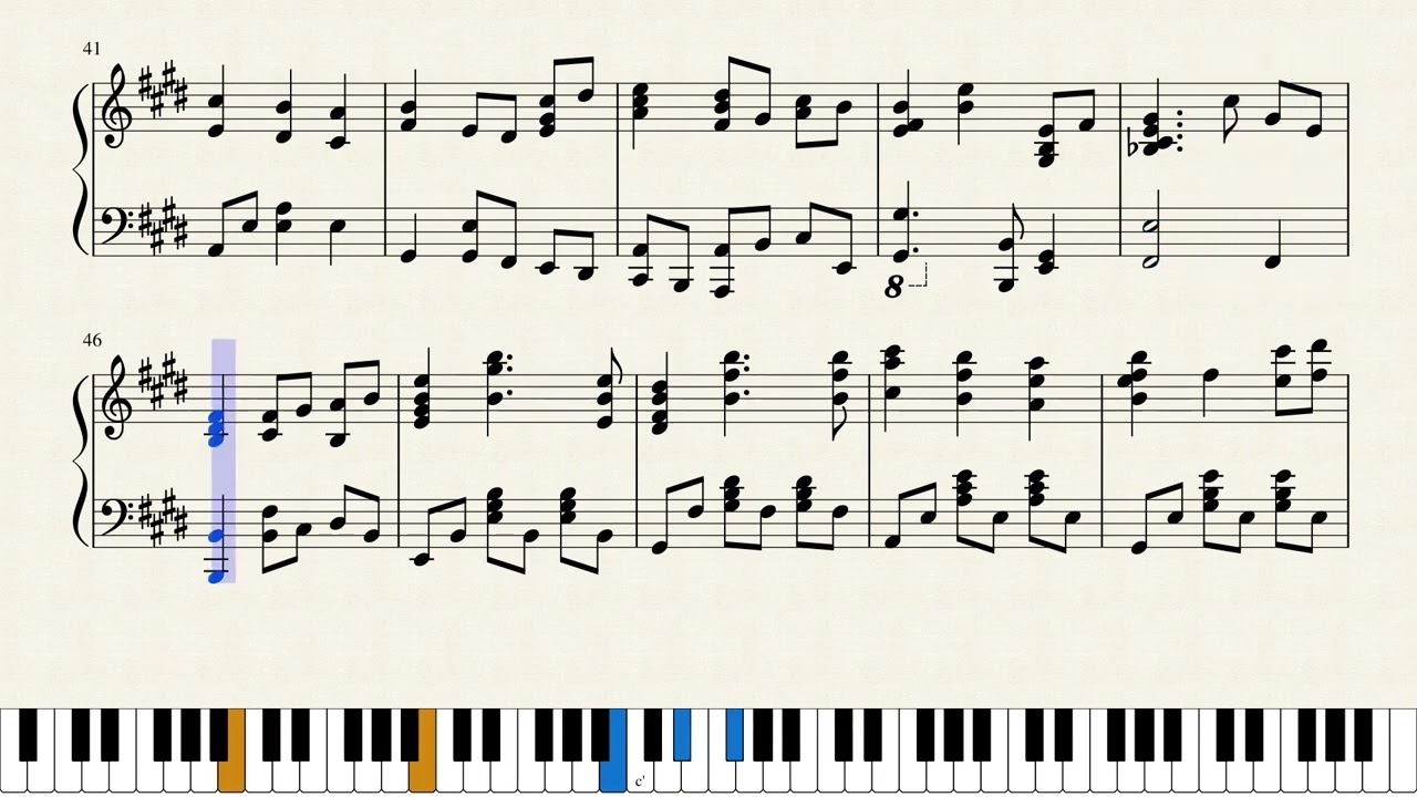 Reprise (Spirited Away) [Piano Sheet Music]