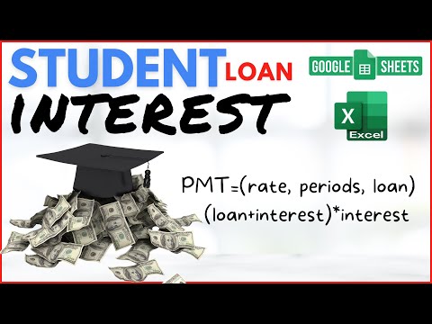 How To Calculate Student Loan Interest with PMT Formula