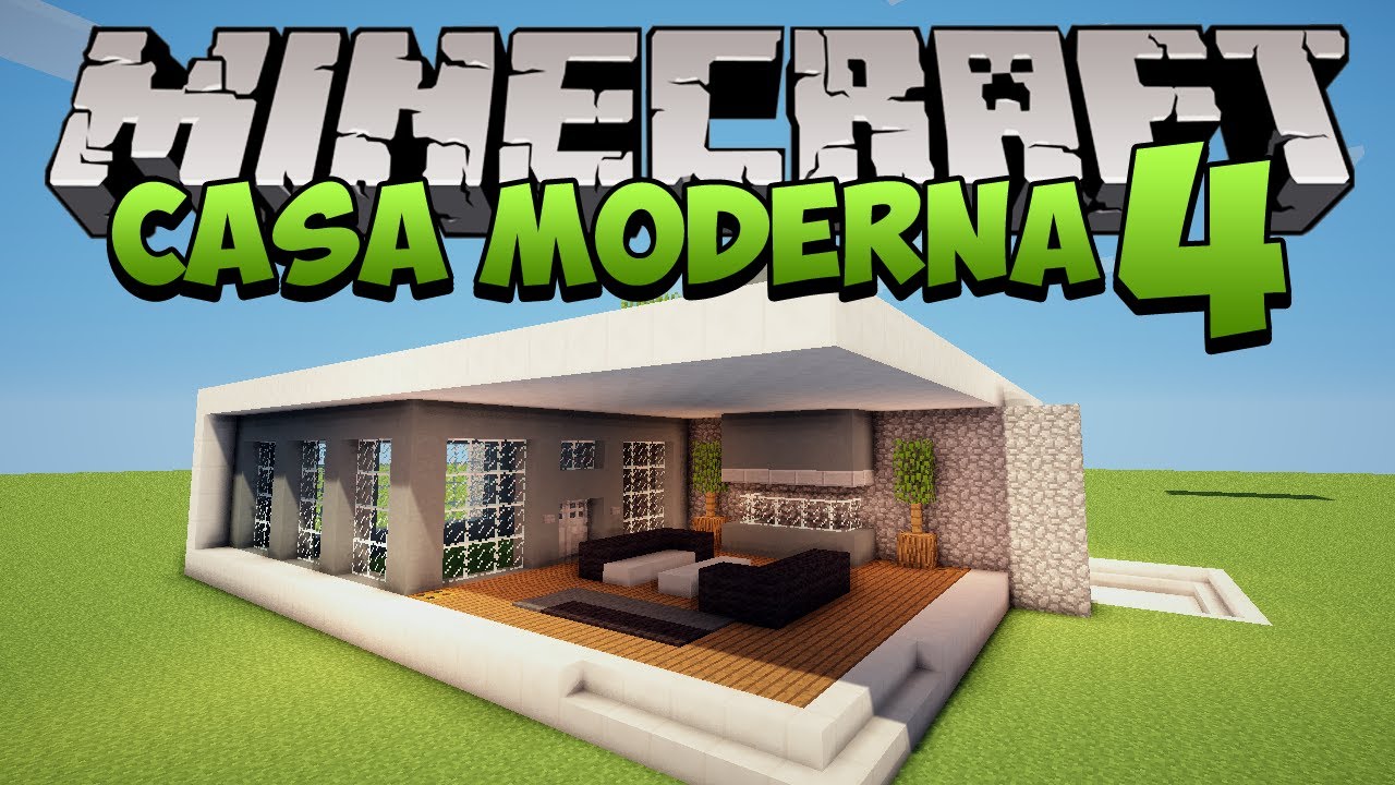 Minecraft: Construindo uma Casa Moderna 4