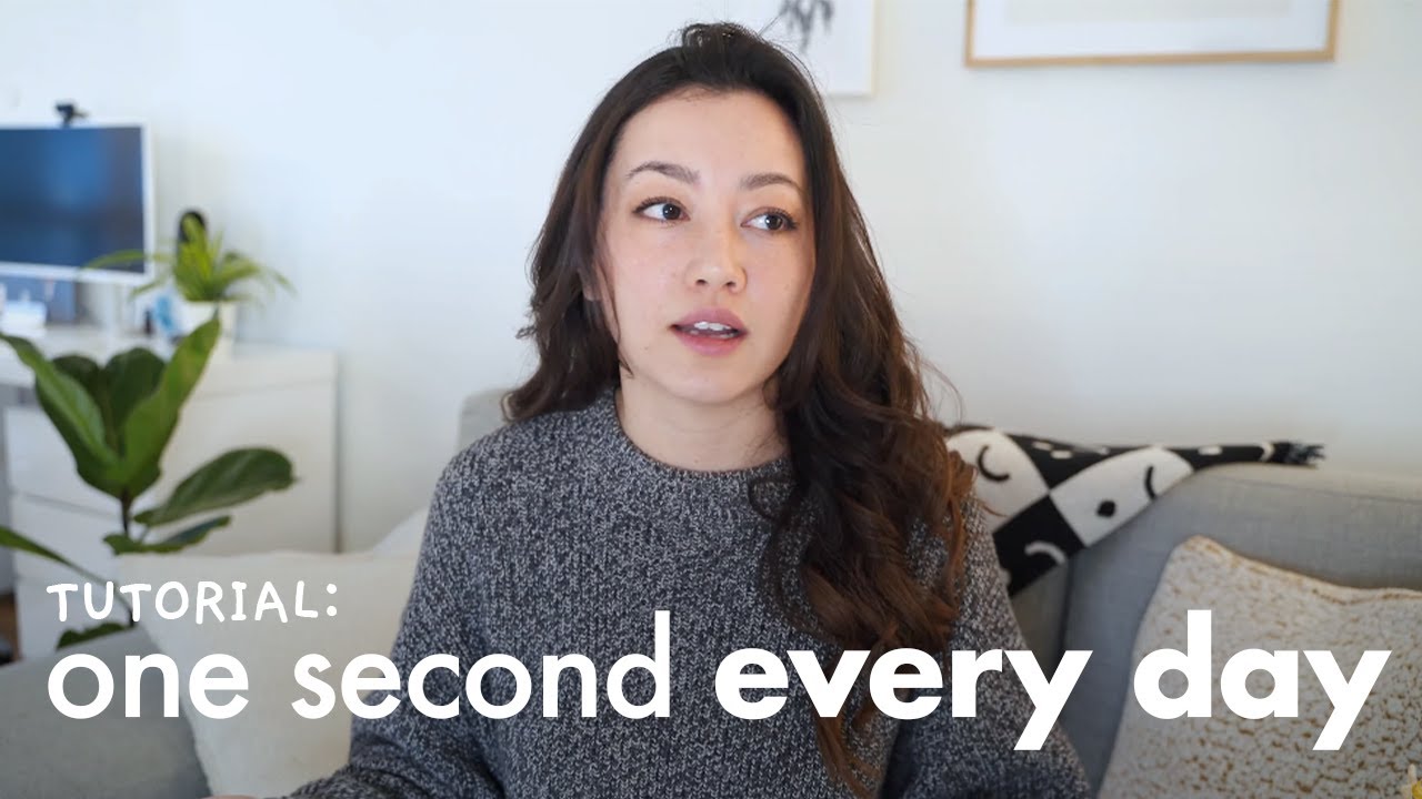 a simple way to document your life | one second every day tutorial