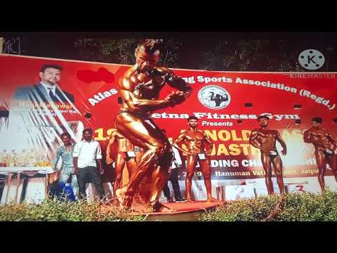 Atlas bodybuilding 1st mr.Arnold classic of Rajasthan  open body building competition 2019