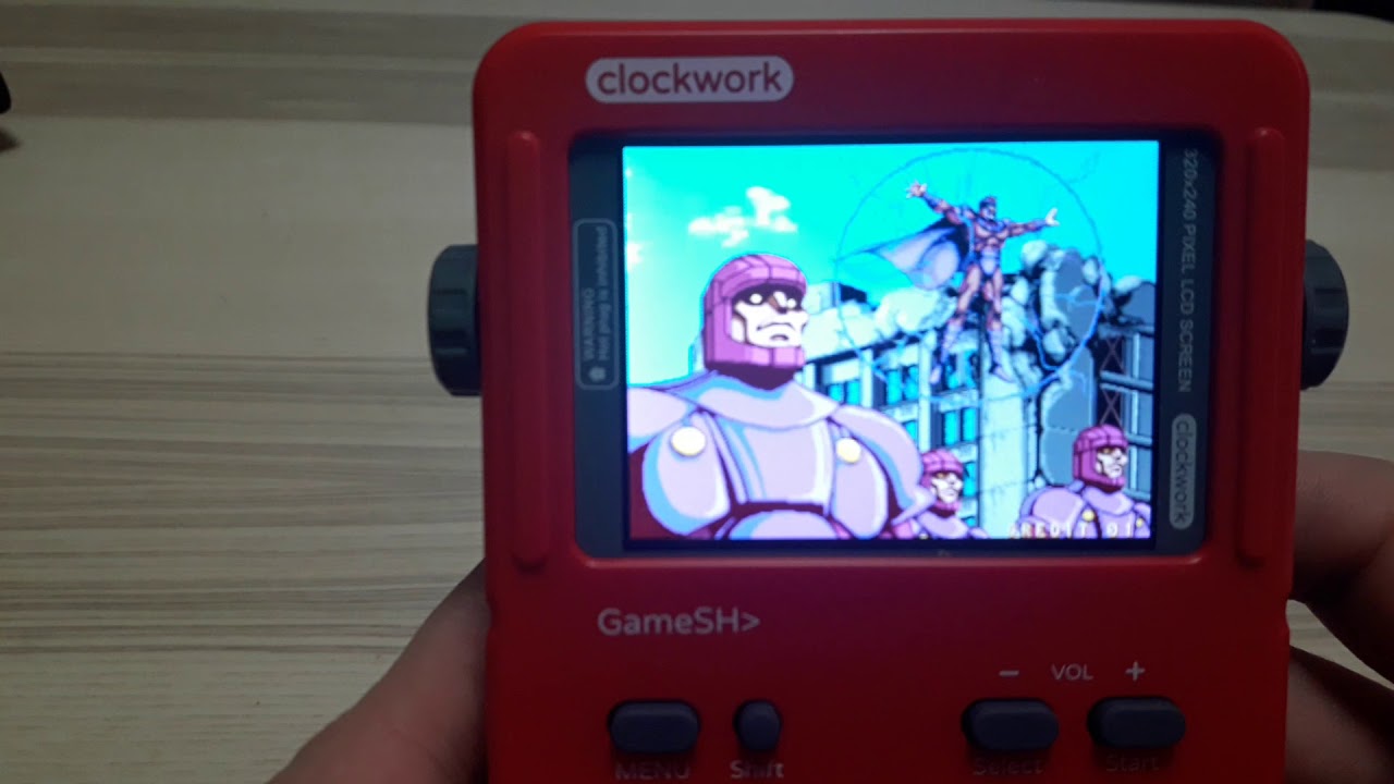 Clockwork Pi GameShell in Action
