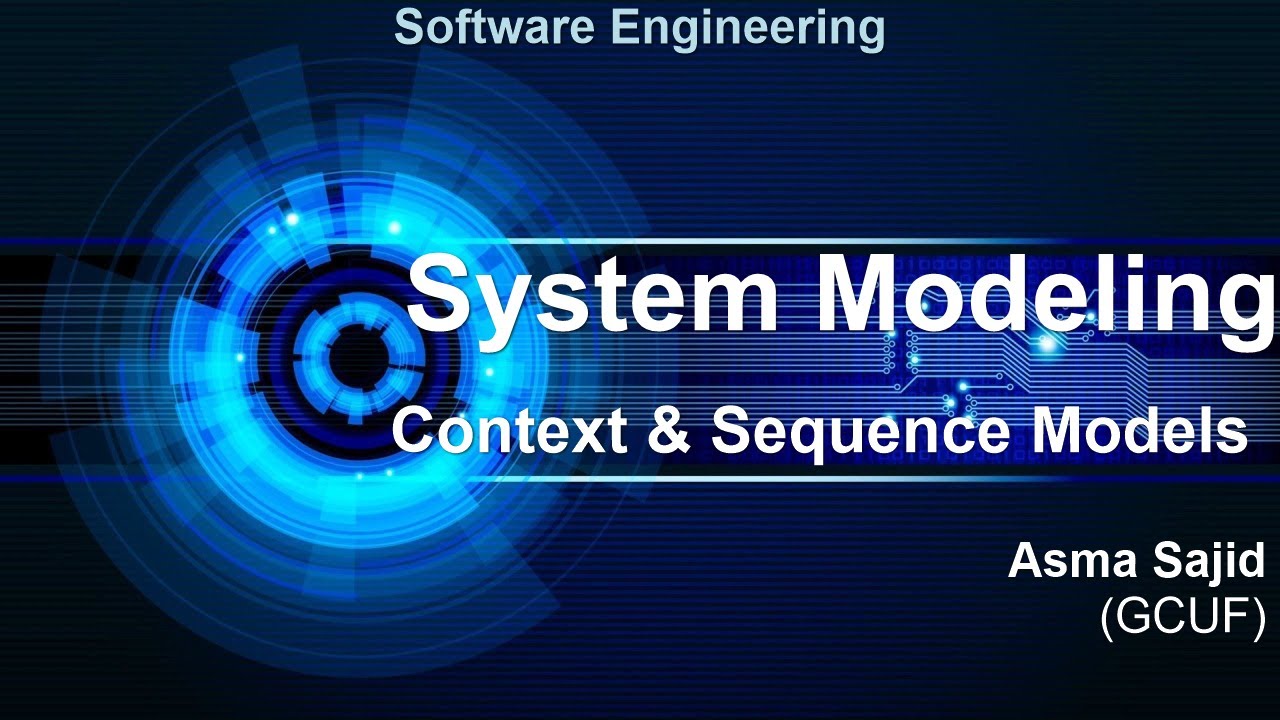 Software Engineering- (7) System Modeling Context and Interaction Models
