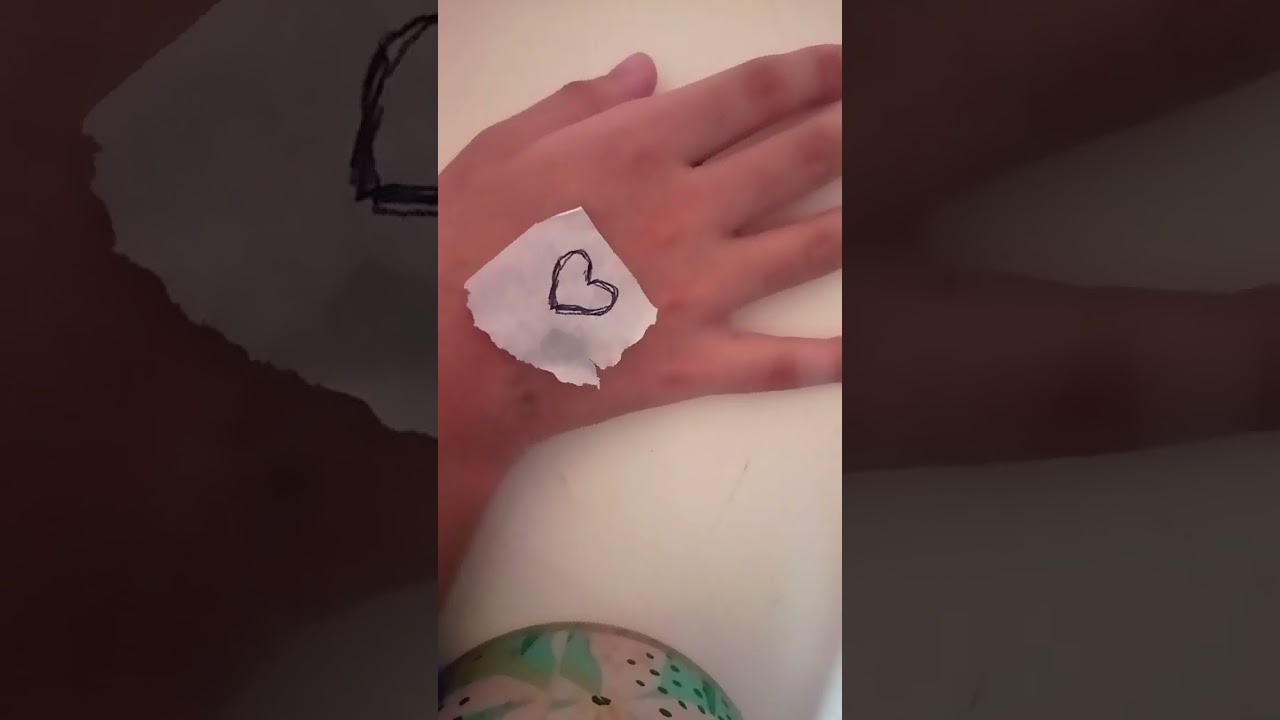 como fazer tatuagem de desenho que eu sai 😃✏️