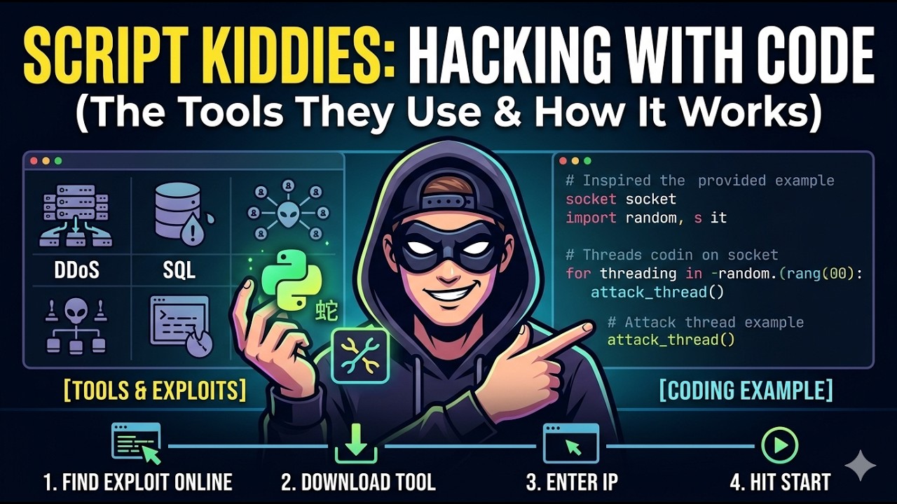 Script Kiddies and How They Use Code to Hack