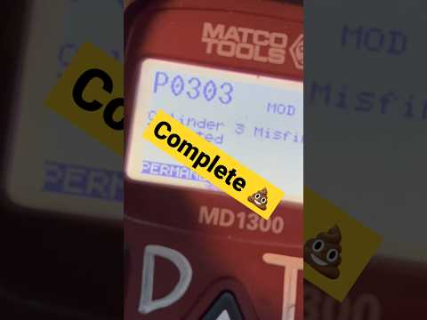 A Damaging #Misfire #P0303 #honda