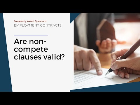 Non-compete clause - valid?