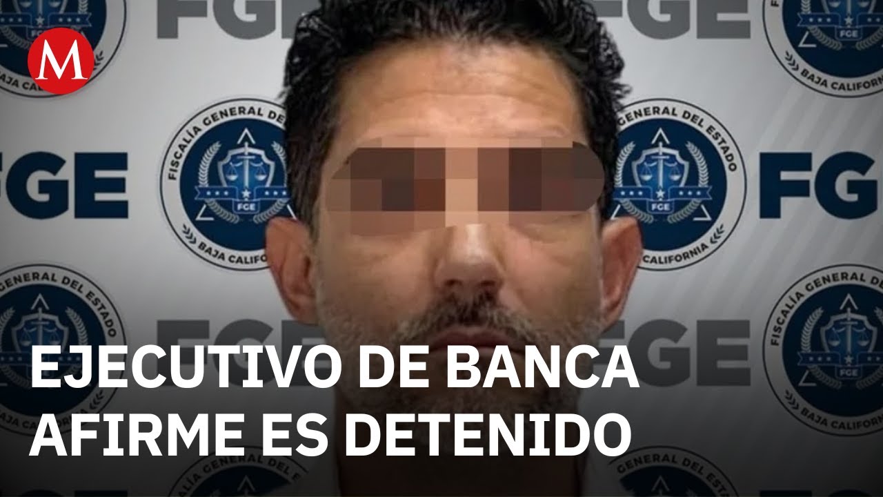 Nabor 'N', a Banca Afirme executive, arrested in the Next Energy case in Baja California.