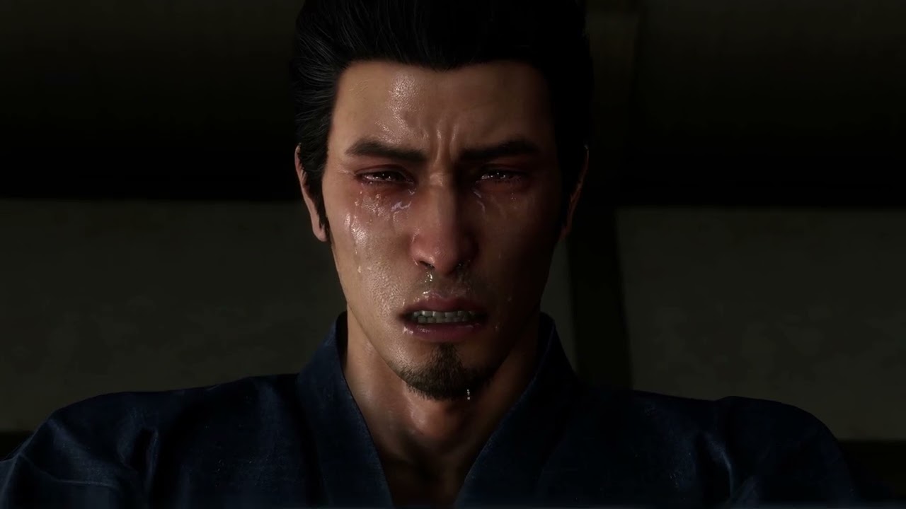 Kiryu Crying in the English Dub