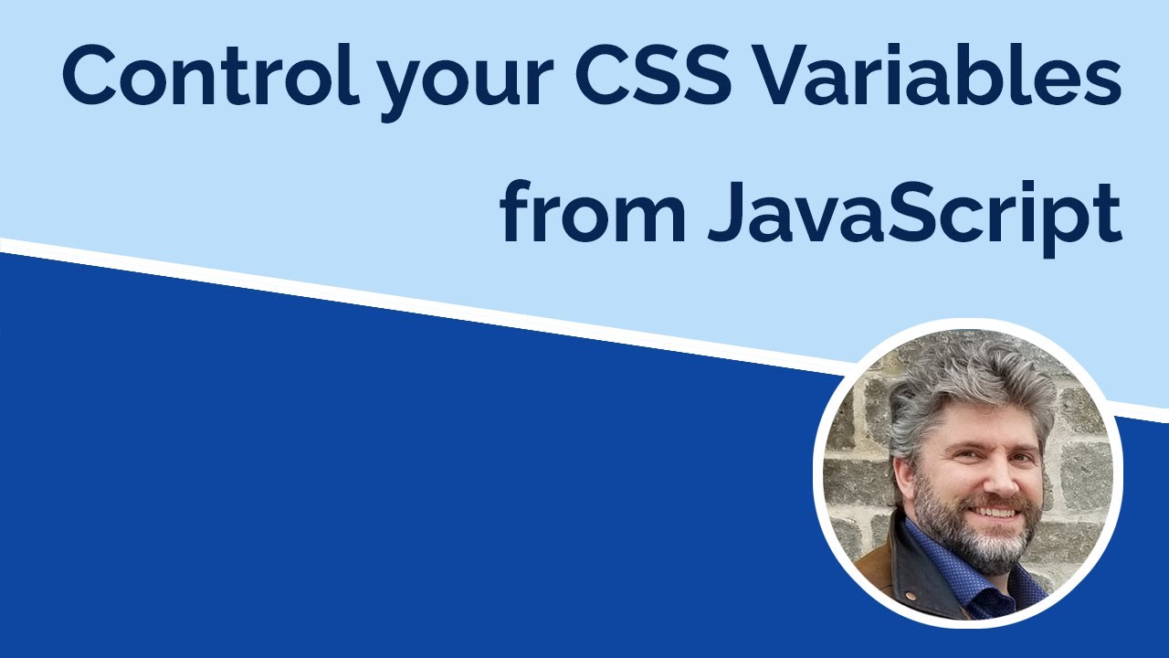 Controlling CSS Variables from JavaScript