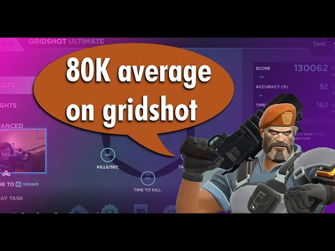 HOW TO GET AN AVERAGE OF 80K ON GRIDSHOT (AIMLAB) (AIM TRAINING)