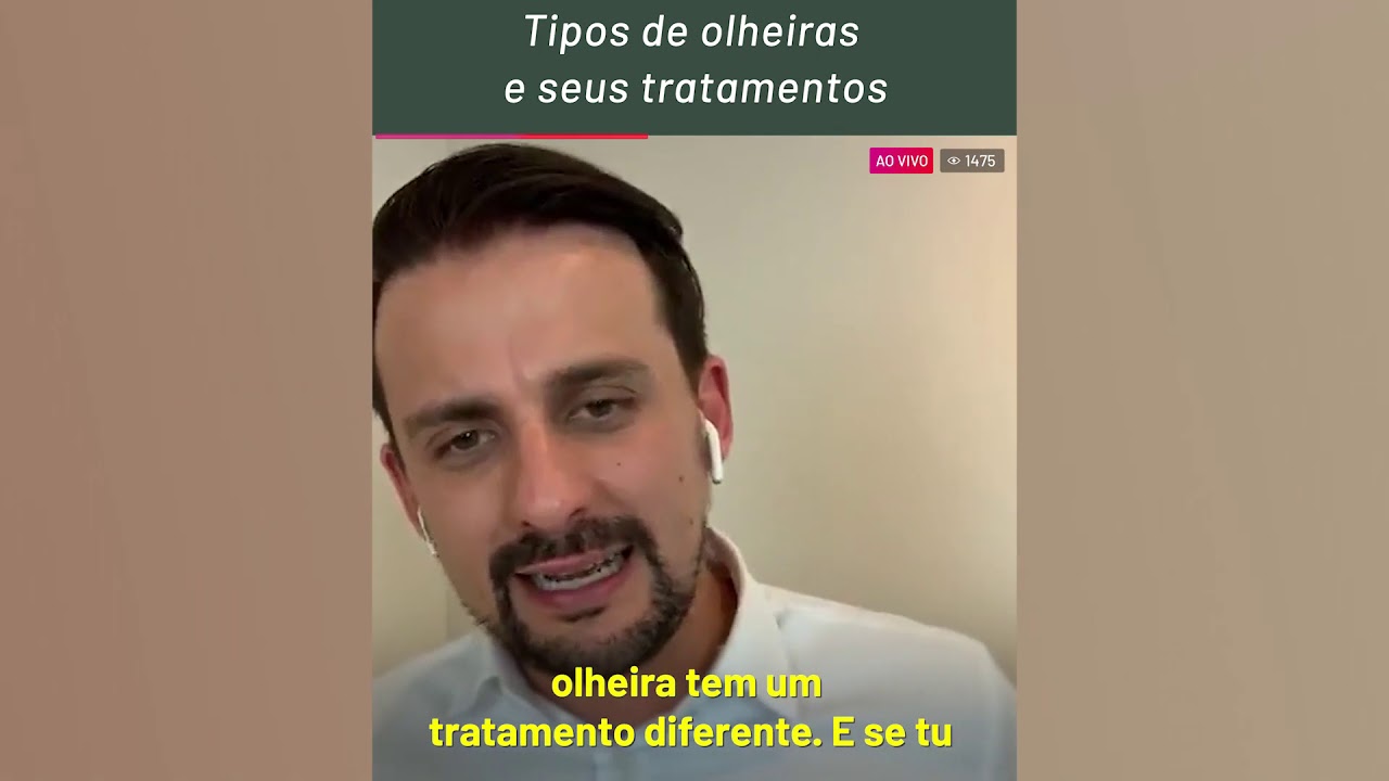 Tipos de olheiras e seus tratamentos