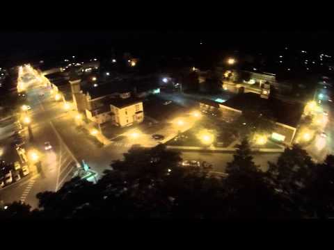 Marshall's Fountain Circle at Night