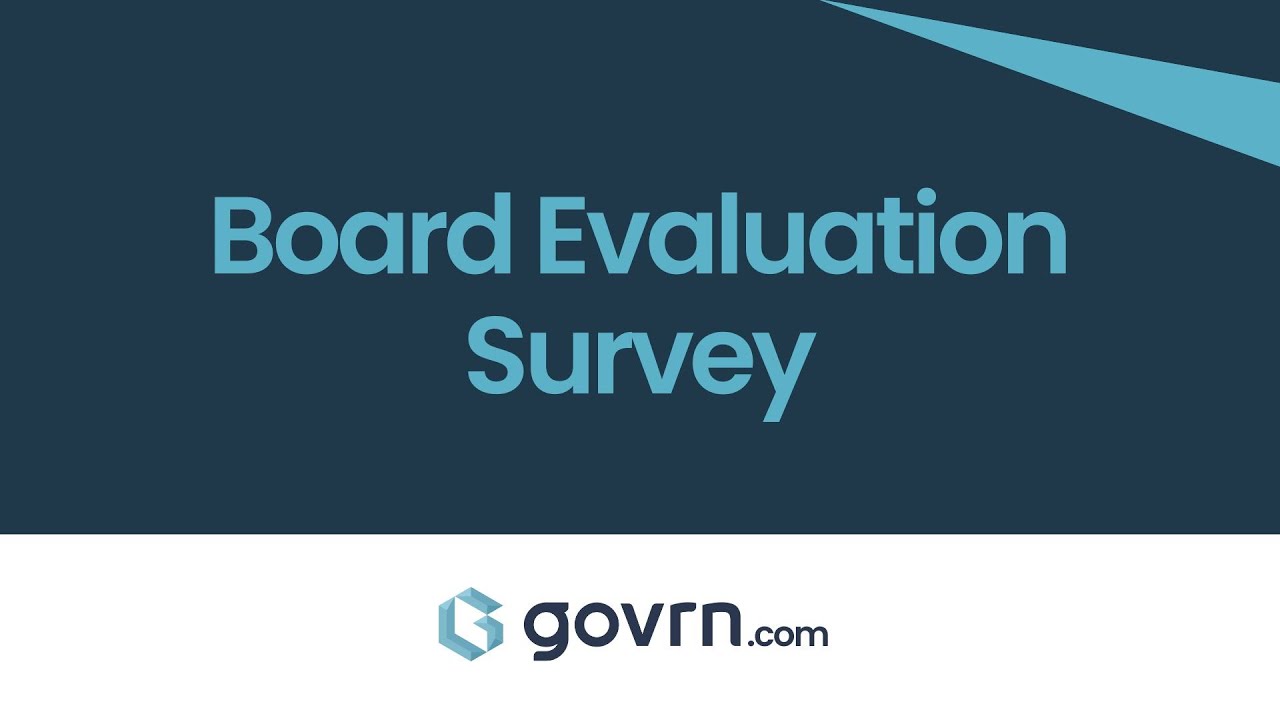 Elevate Your Board's Performance with Govrn's Board Evaluation Survey