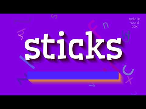 How to say "sticks"! (High Quality Voices)