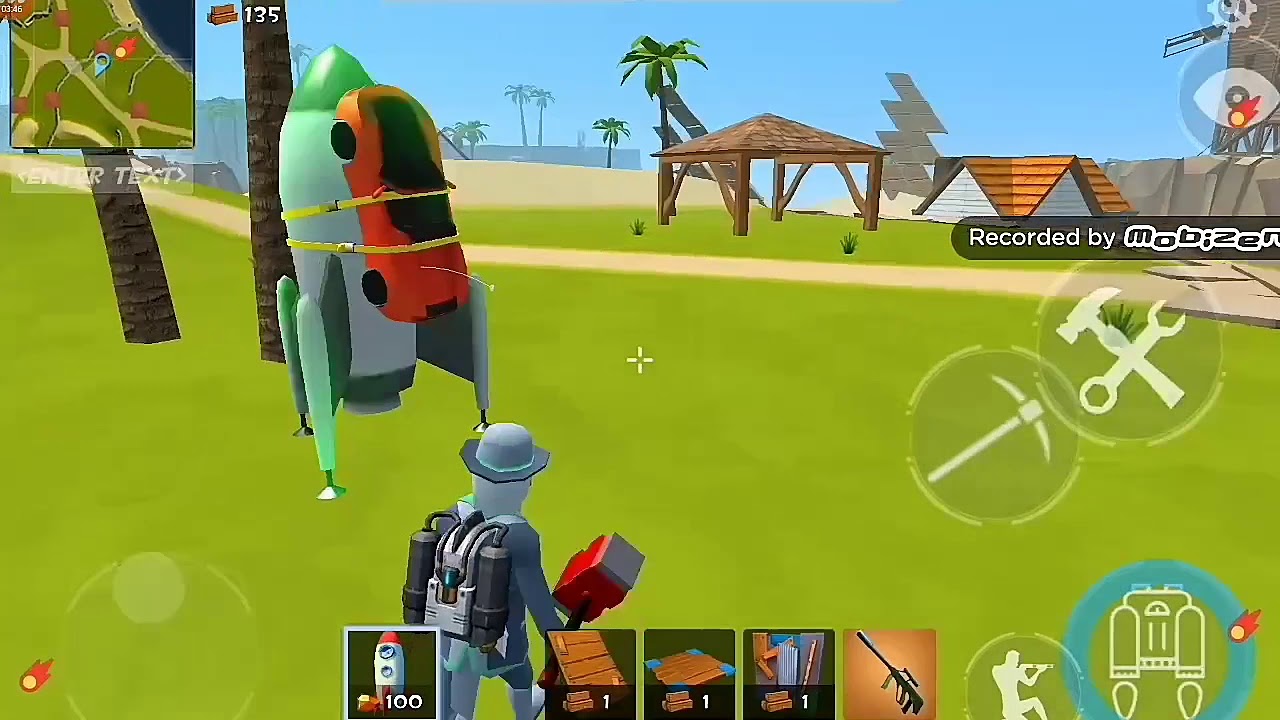 Rocket royale - trolling as Jeff